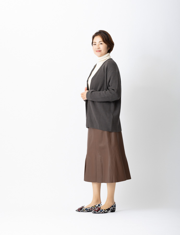 » マーメイドラインレザースカートMH130 madameH CLOSET オンラインショップ